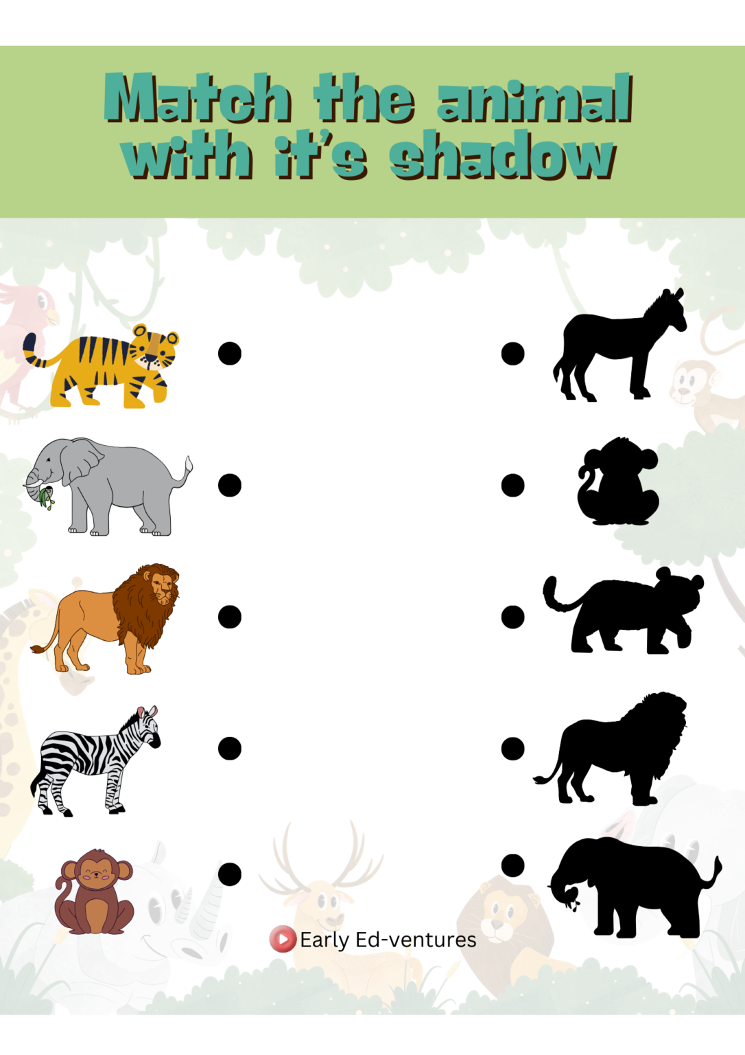 Free Printable Alphabet Worksheets & Activity Sheets for Preschoolers